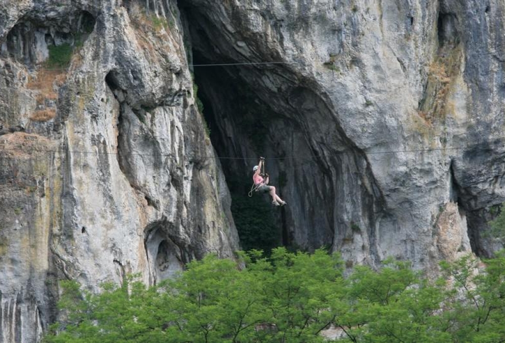 Zip-line Pazinska jama | Adrenaline parks in Istria