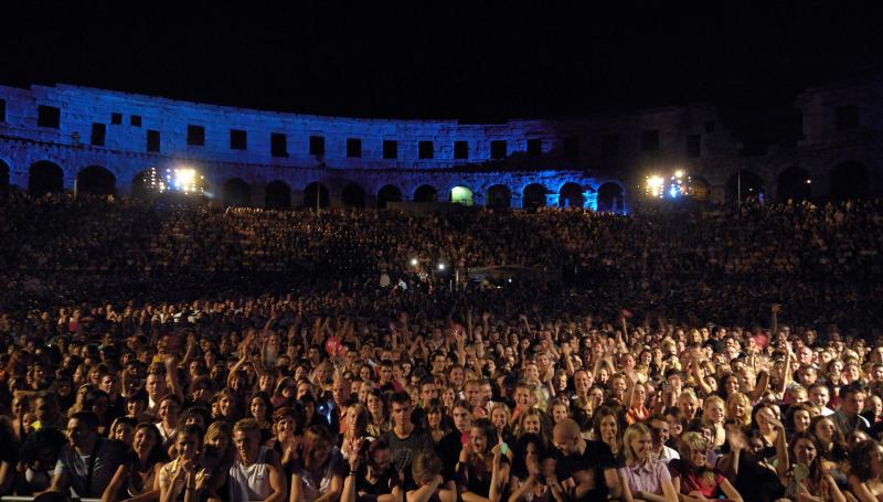 Concerts in the Arena | Calendar of events in Istria